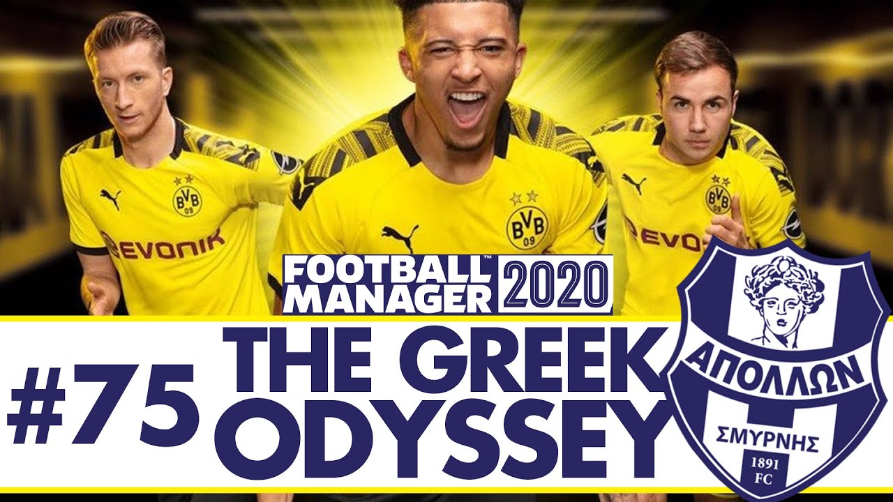 CHAMPIONS LEAGUE QUARTER FINAL | Part 75 | THE GREEK ODYSSEY FM20 ...