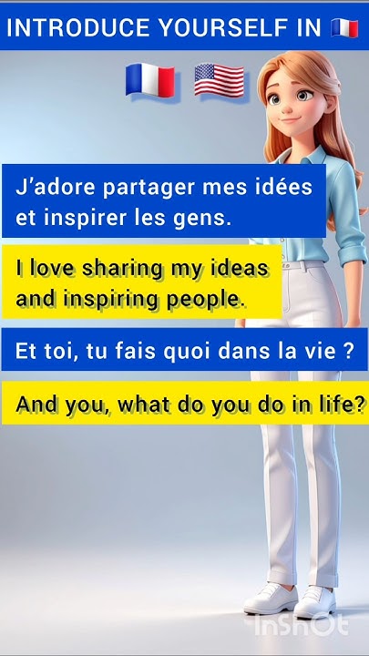 How to introduce yourself in French – Content Creator Profile # ...