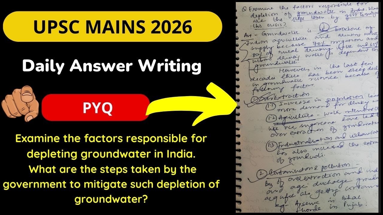 Answer writing for upsc mains - YouTube