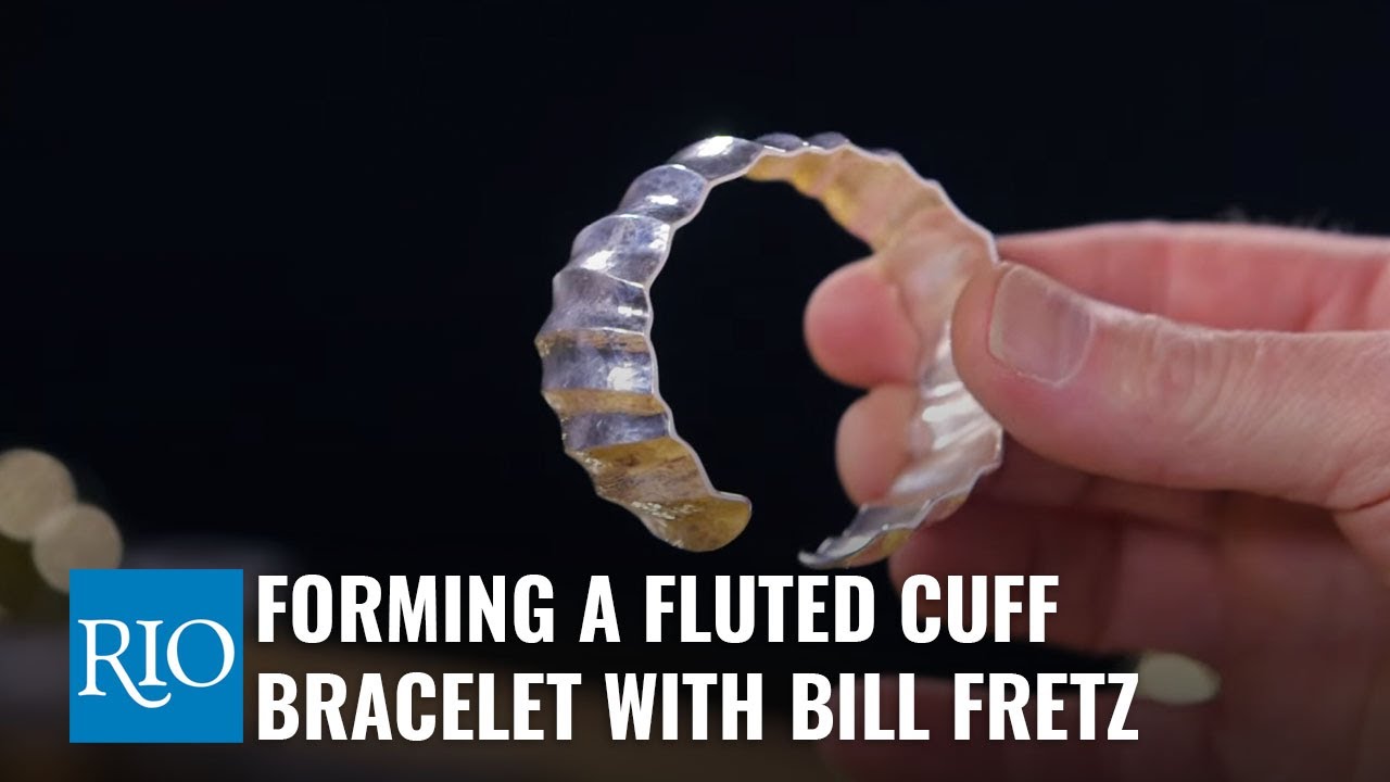 Forming a Fluted Cuff Bracelet with Bill Fretz - YouTube