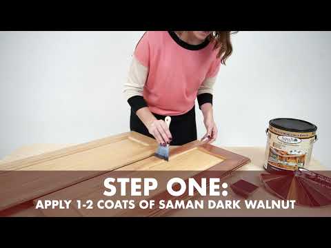 SamaN Seal Stain and Varnish / One Step  Product