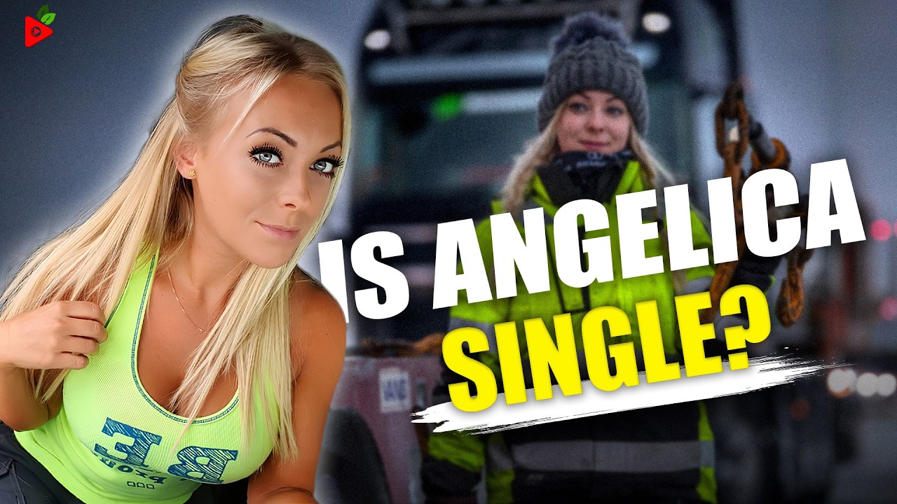 Is Angelica Larsson Truck Driver Married? - YouTube