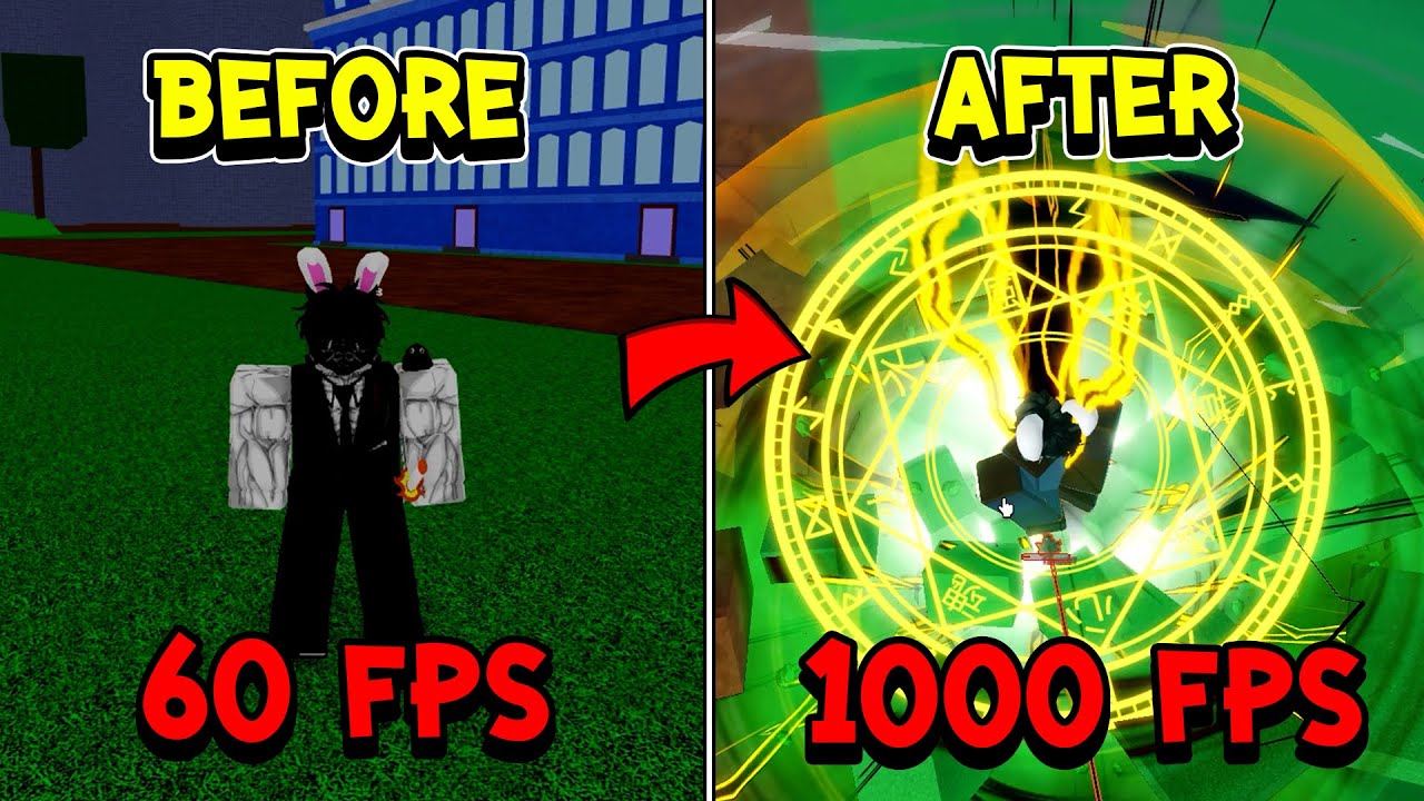 🔥Roblox สอนเพิ่ม FPS ให้เล่น Blox Fruits ลื่นๆ - YouTube