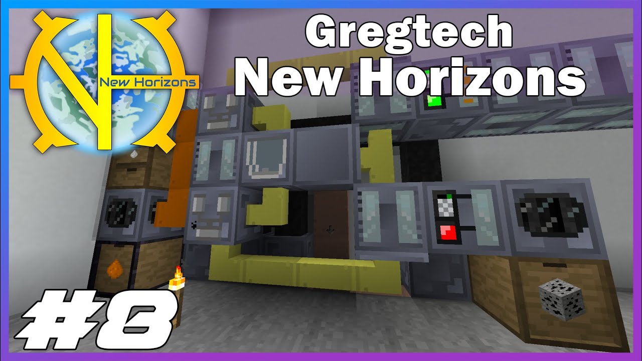 Gregtech New Horizons Ep.8 Polyethylene & EBF Upgrades - YouTube
