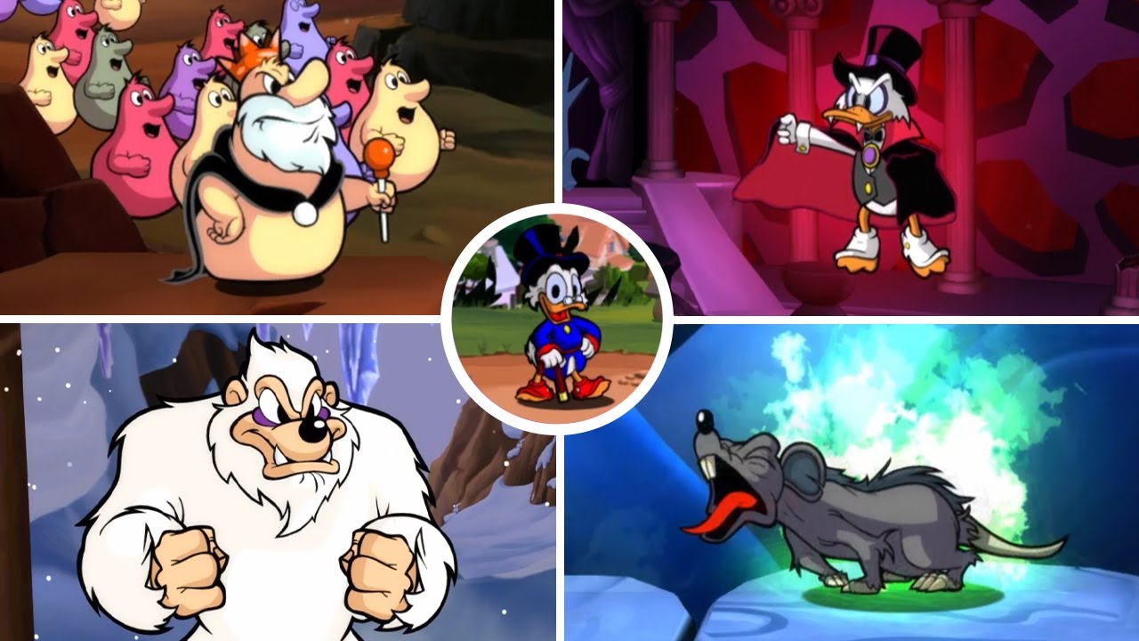 Game n°304 - Ducktales Remastered ( PC ) All bosses - YouTube