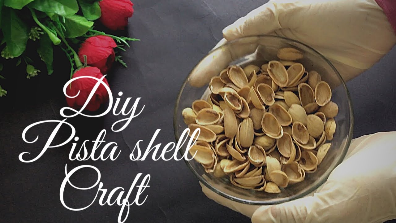 Pista shell craft || Diy pista shell craft || Best out of waste craft ...