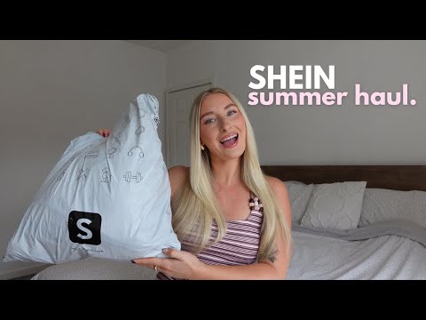 SHEIN SUMMER TRY ON HAUL | everyday summer pieces - dresses, nice tops & skirts 🌸🌊✨