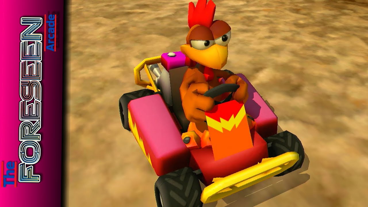 Crazy Chicken Kart 2 - PlayStation 4 Gameplay - YouTube