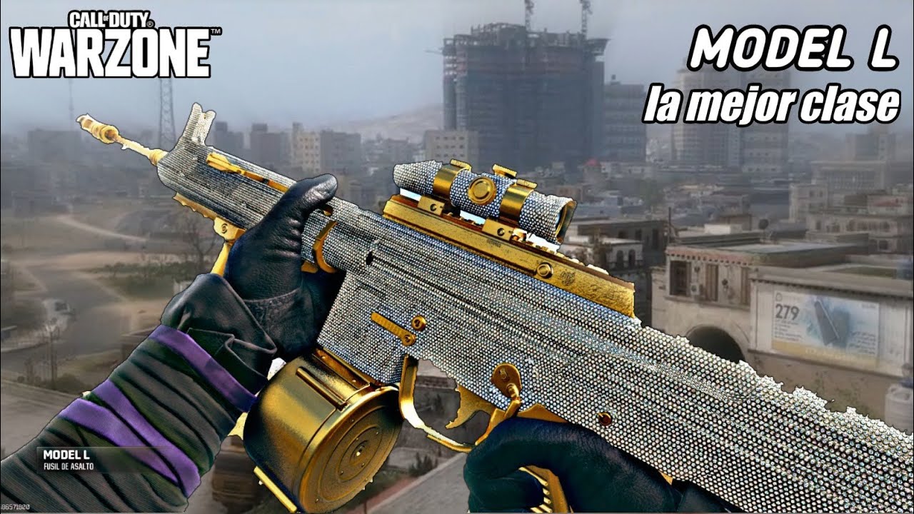 MODEL L es el NUEVO META en WARZONE || la MEJOR CLASE de la MODEL L ...
