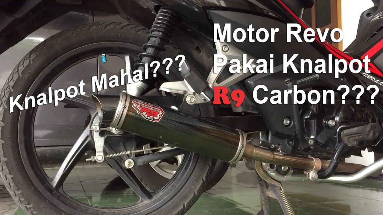 Honda Revo FI Ganti Knalpot Pakai R9 Carbon?? - YouTube