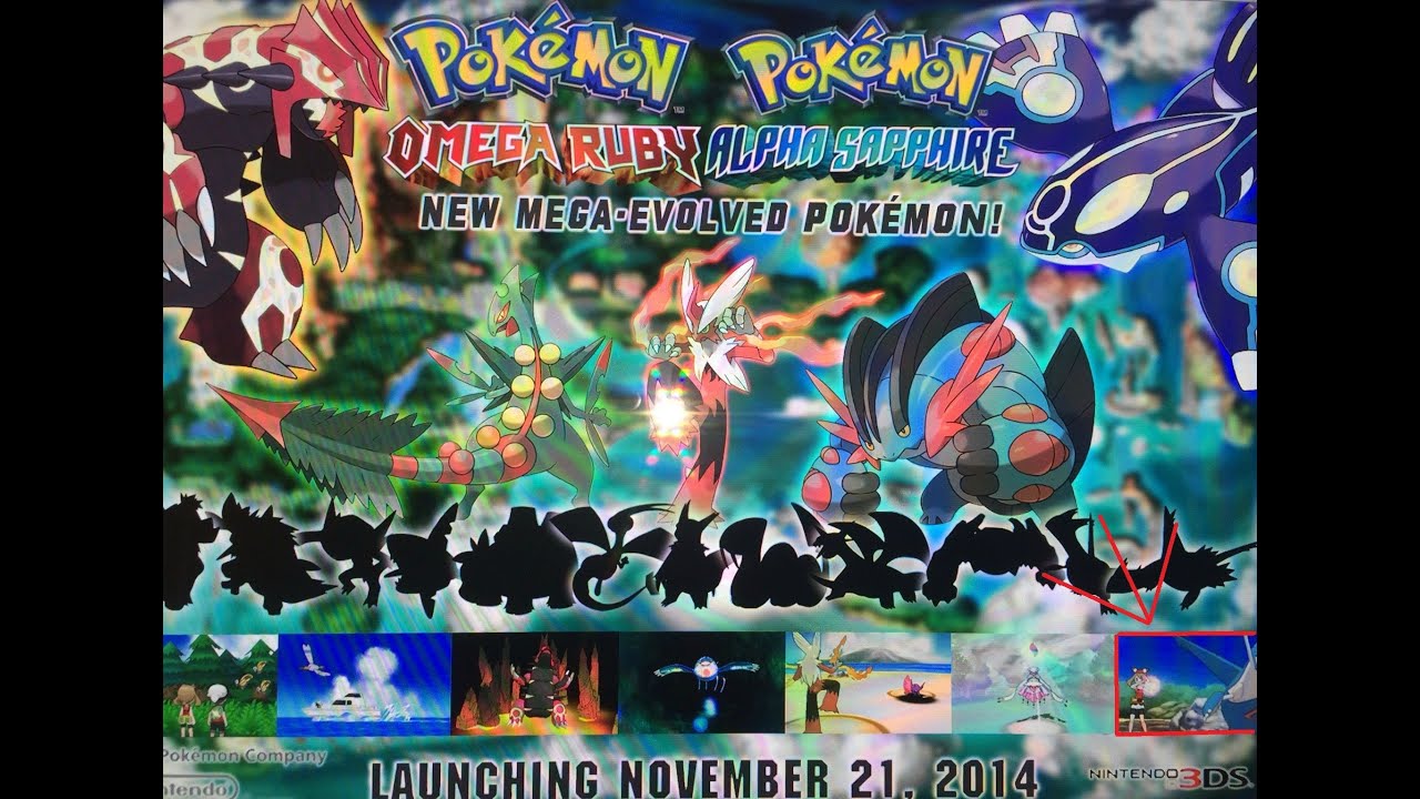 Pokemon Omega Ruby Alpha Sapphire New Mega Evolution Updates - YouTube