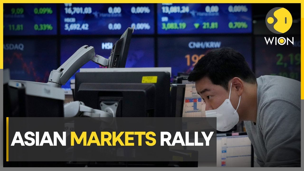 Asian markets extend gains for second day | World Business News - YouTube