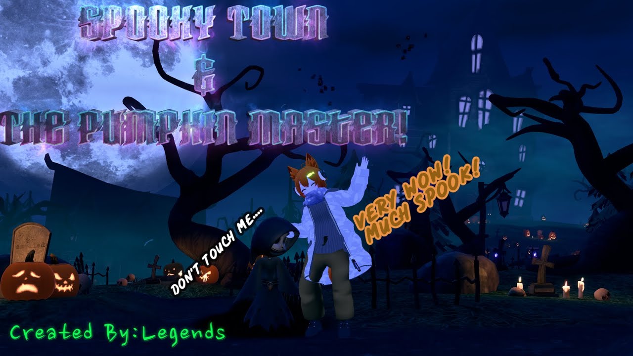 PICKING UP THE GRAVEYARD SHIFT! - VRChat Spooky Map: Spooky Town & The ...