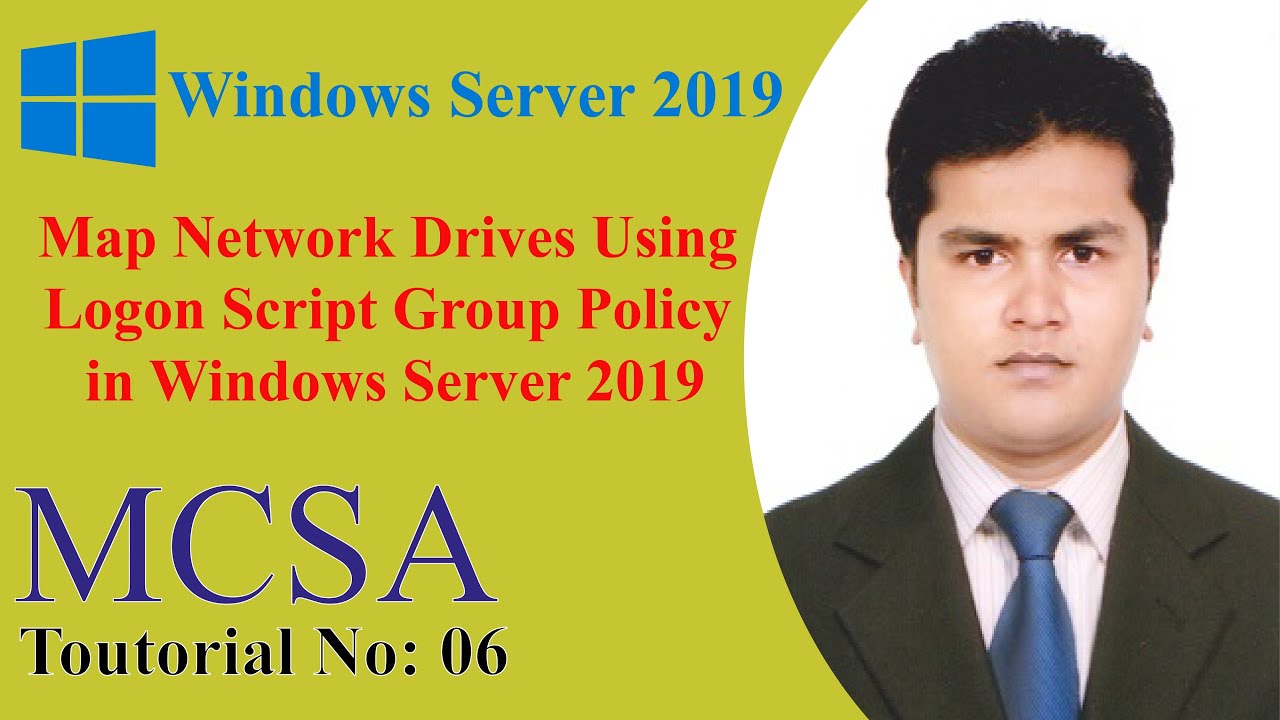 How To Map Network Drives Using Logon Script Group Policy in Windows ...