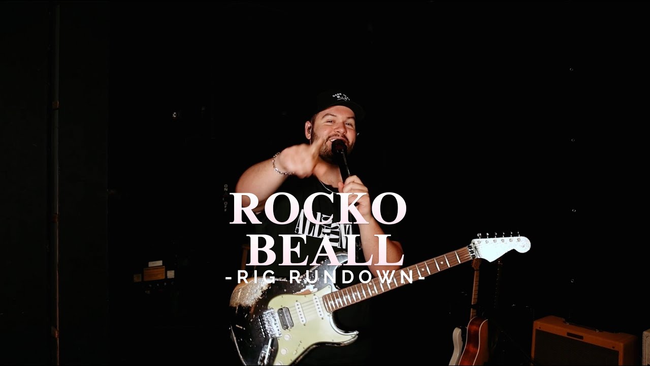 Rocko Beall 2024 Guitar Rig - On Tour with Alexandra Kay - YouTube