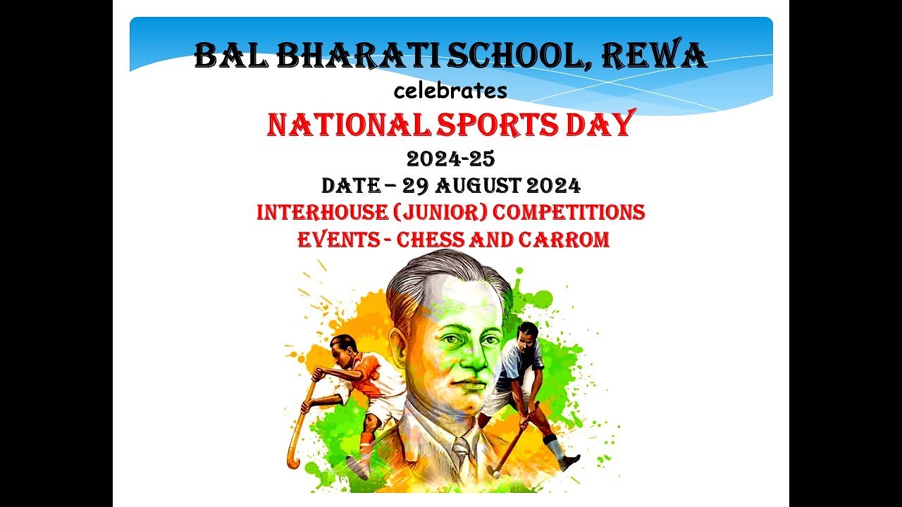 National Sports Day - Bal Bharati School, Rewa - YouTube