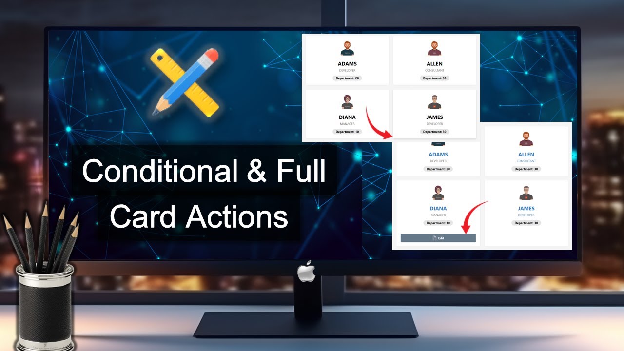 Conditional And Full Card Actions In Oracle Apex Youtube