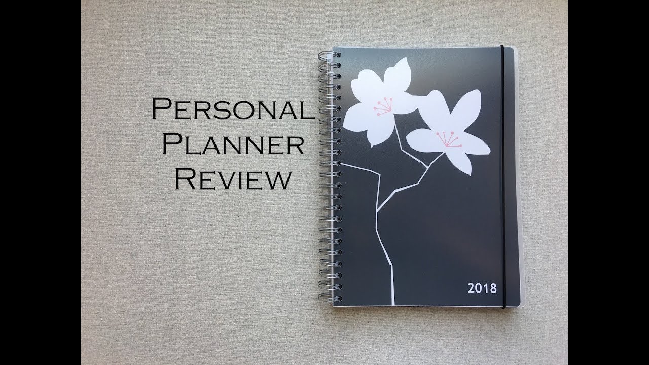 Personal Planner Review! {Build your own Planner} - YouTube