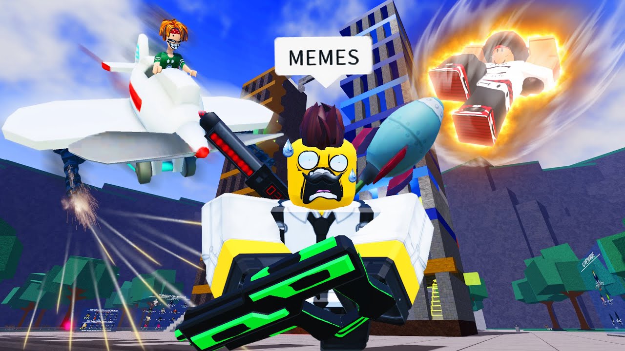 BUILDERMAN - ROBLOX Strongest Battlegrounds Funny Moments Season 2 Part ...