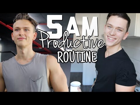 2019 5AM Epic Morning Routine / Productive and Healthy ! - YouTube