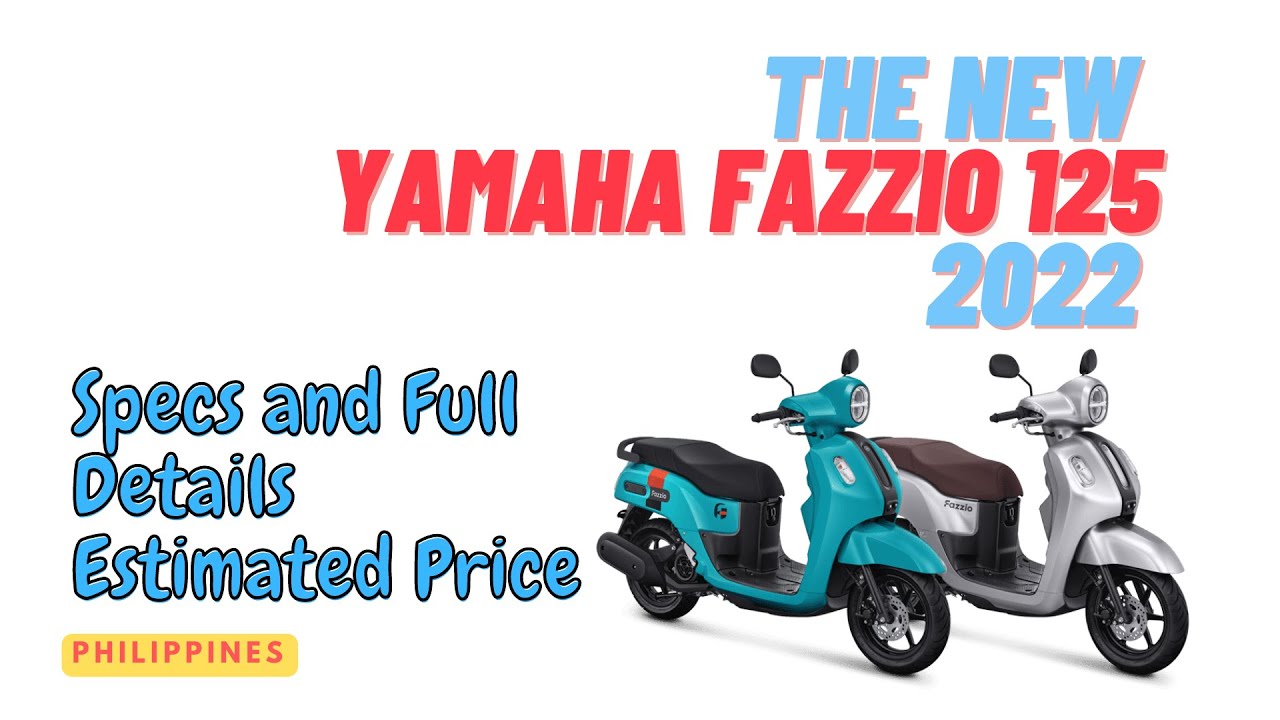 The New Yamaha Fazzio 125 Hybrid | Full Details | Specs and Price ...