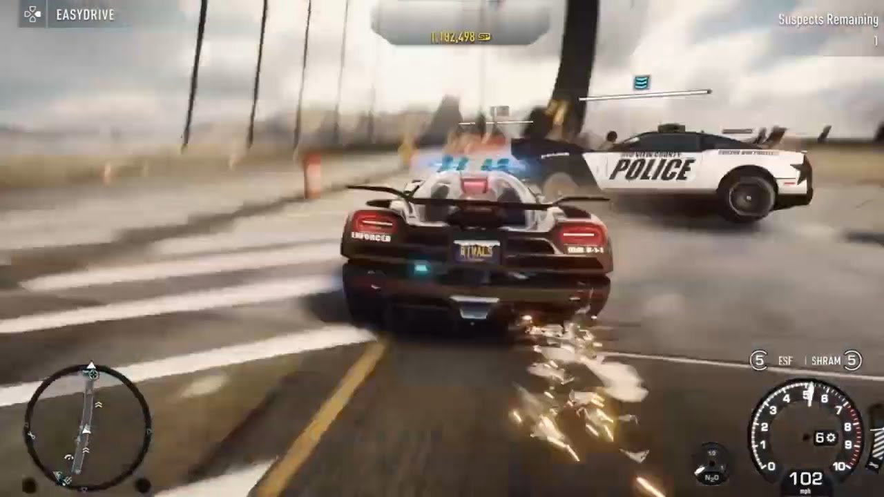 *RANDOM COP MOMENTS ON NFS RIVALS*(PART 2) - YouTube