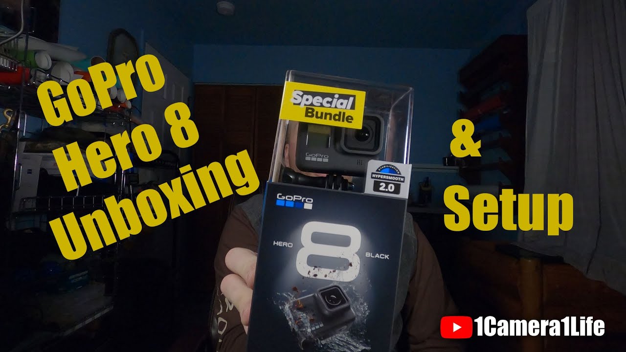GoPro Hero 8 Bundle Pack Unboxing and Setup - YouTube