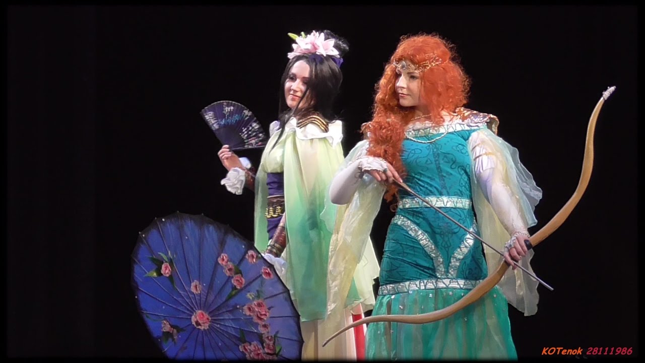 Wеbcon 2017 Mulan & Merida Art Hannah-Alexander (Lady Integra ...