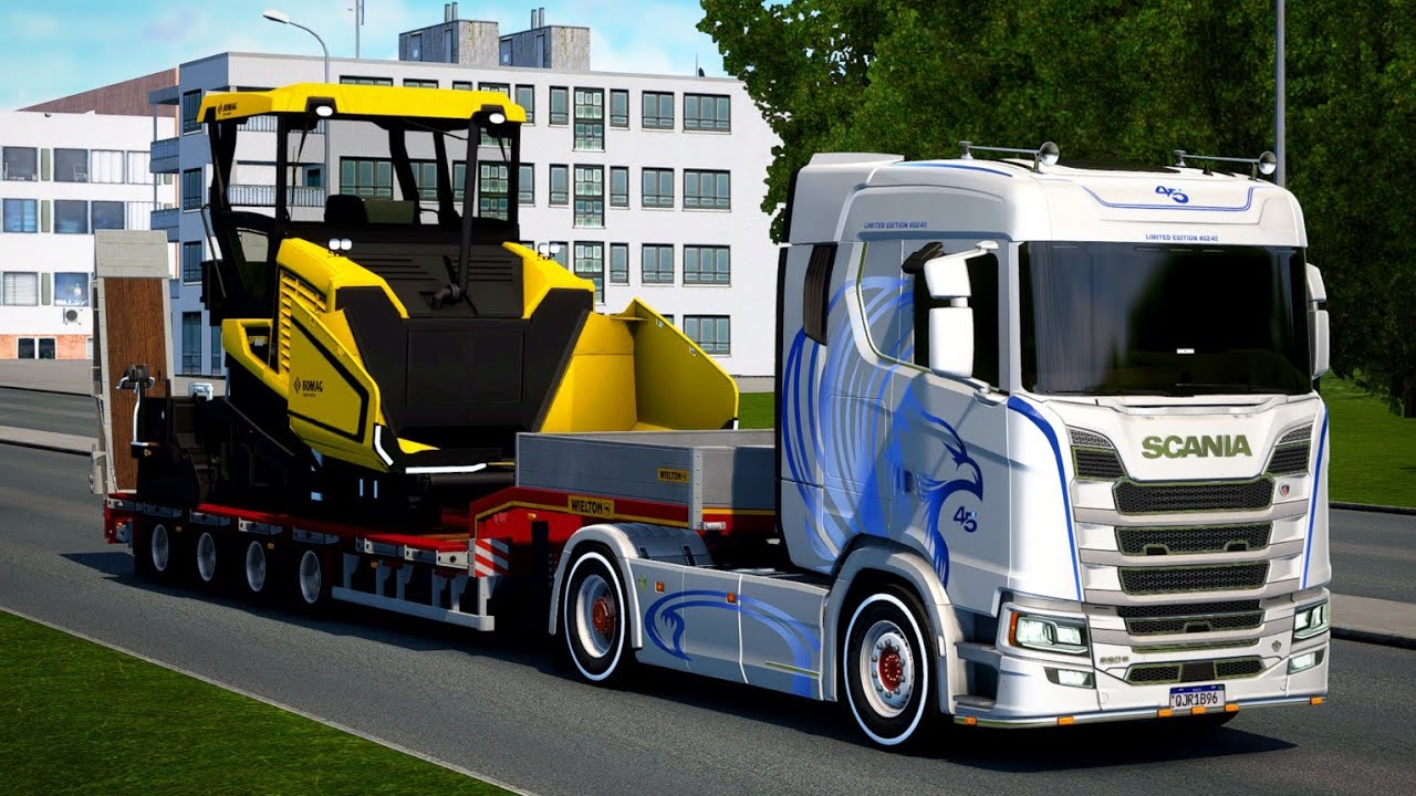 ETS2 Saint To Petersburg 177Km Delivery Controller Gameplay - YouTube