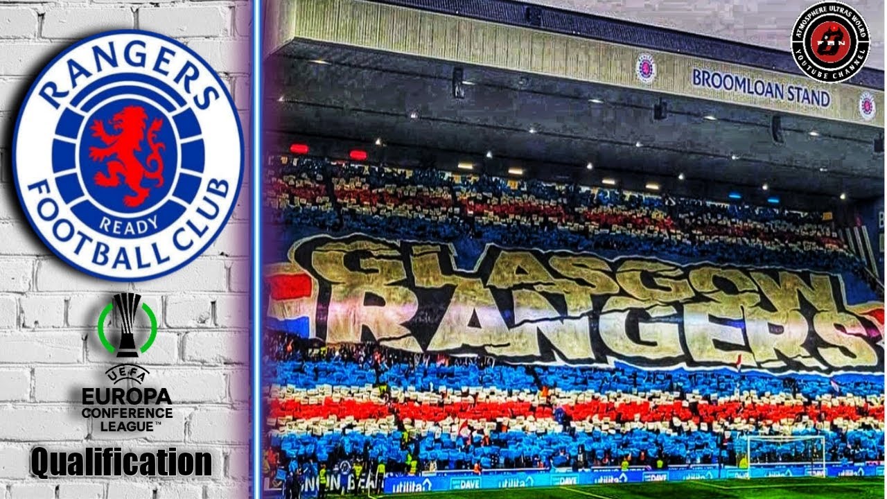 🔴⚪🔵 UNION BEARS Fans In Glasgow Rangers Against Servette Geneva • UECL ...
