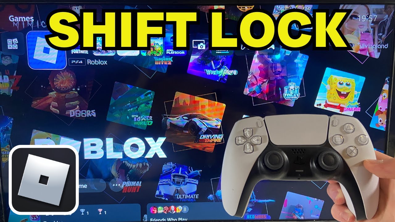 How To Get Shift Lock On Roblox PS5 (2025) - YouTube