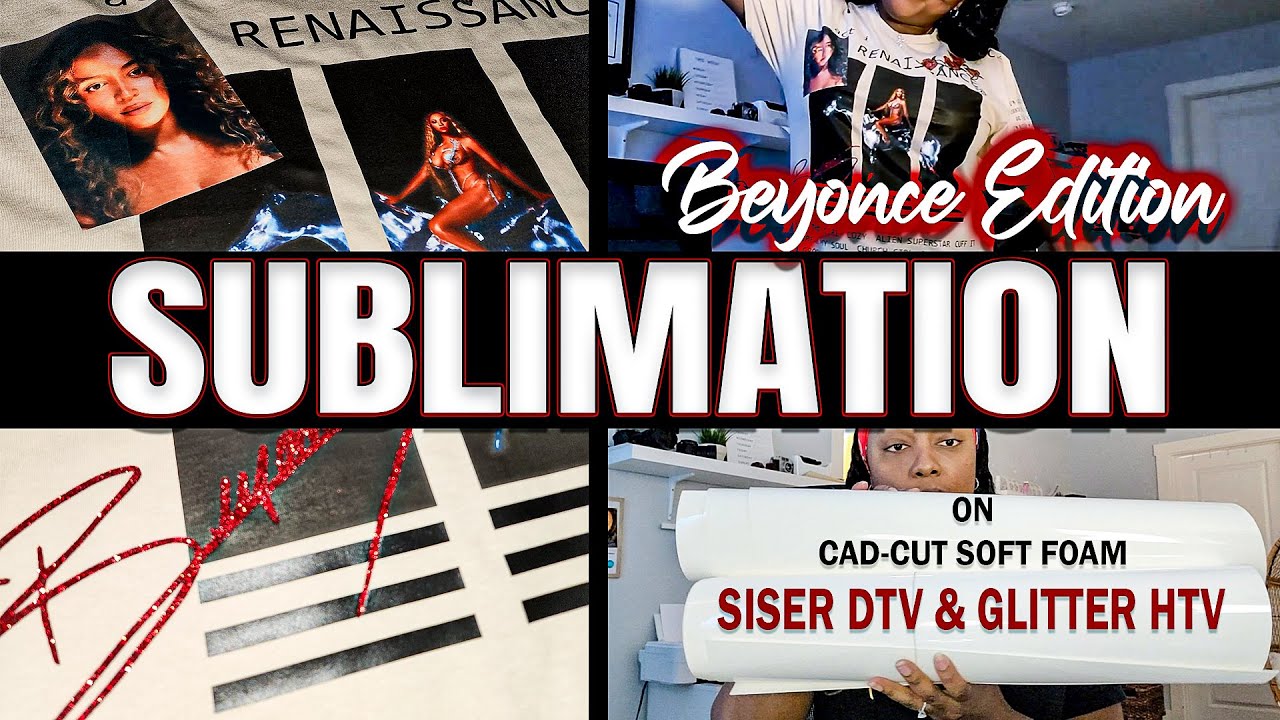 SISER EASYCOLOR DTV & CAD-CUT SOFT FOAM - YouTube