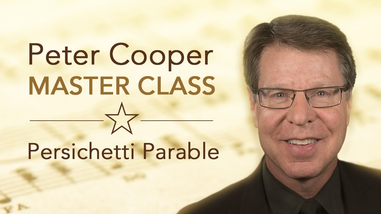 Master Class with Peter Cooper | Persichetti Parable for Solo Oboe ...
