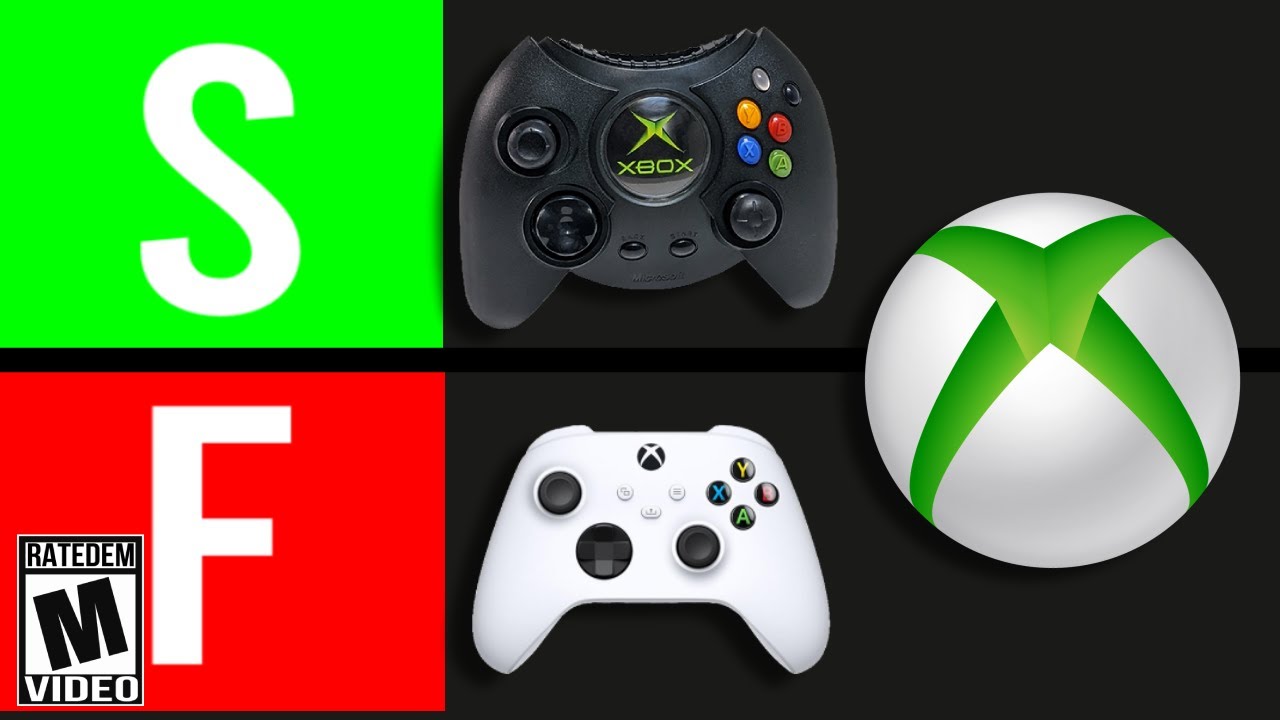 Ranking Every Xbox Controller - YouTube