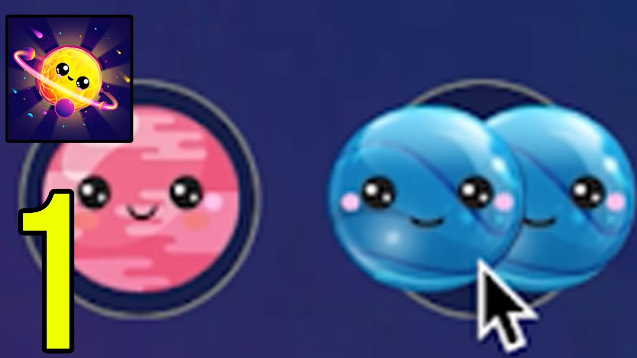 Merge Planets Space - Gameplay Walkthrough Part 1 (iOS, Android) - YouTube