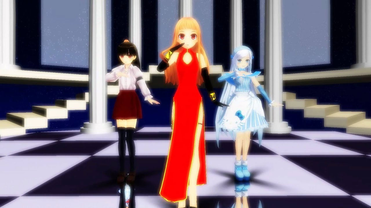 [MMD] Vanilla Salt - Rhea China Dress, IB & Mimi Hojo [HD] 1080p - YouTube