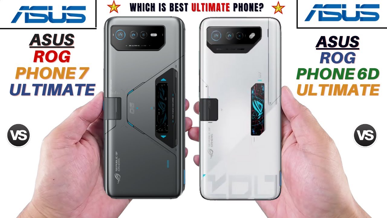 Asus ROG Phone 6D Ultimate Vs Asus ROG Phone 7 Ultimate 🔥🔥🔥 @techcollar ...