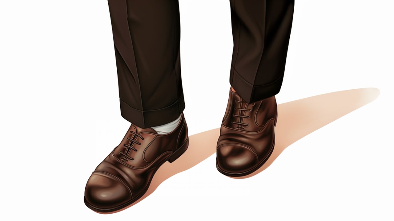 Walking Shoes ~ Formal Men Shoes ~ Shoes Footsteps Sound Effect - YouTube
