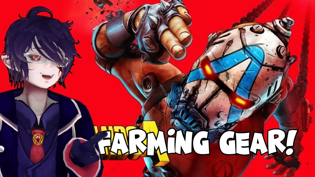 here I go farming gear! count julius plays borderlands 4 #vtuber - YouTube
