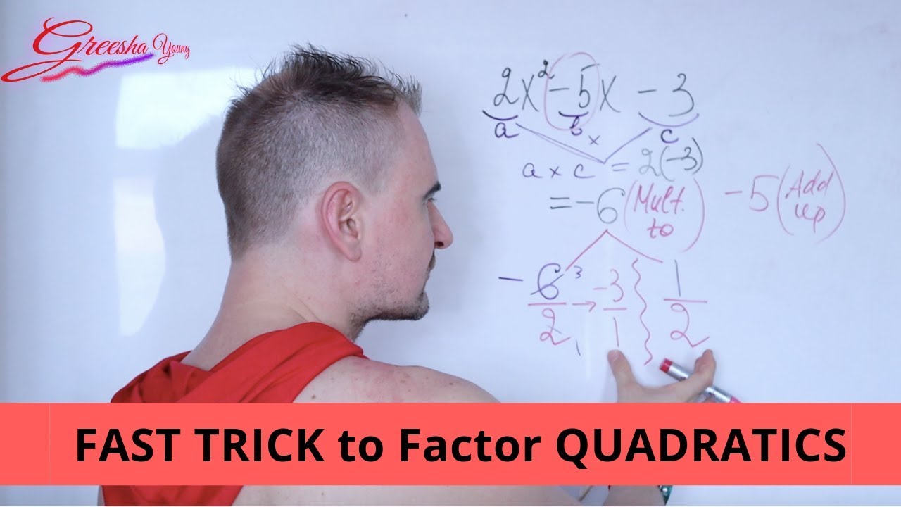 FAST TRICK to Factor QUADRATICS - YouTube