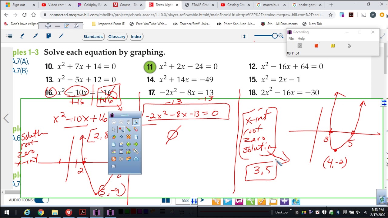9-2 13 thru 24 and 28,29 Algebra - YouTube