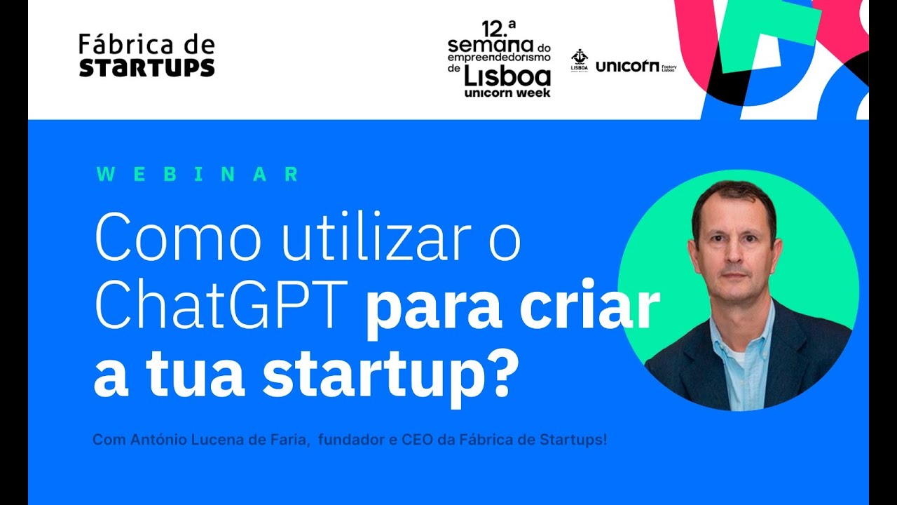 Como utilizar o ChatGPT para criar a tua startup? | Webinar - YouTube