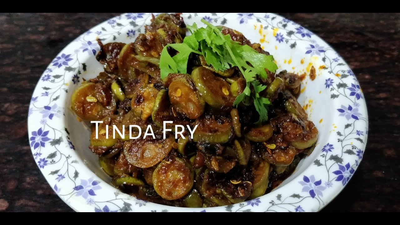 TINDA FRY | SPECIAL RECIPE | HYDERABADI LAZZATIEN - YouTube