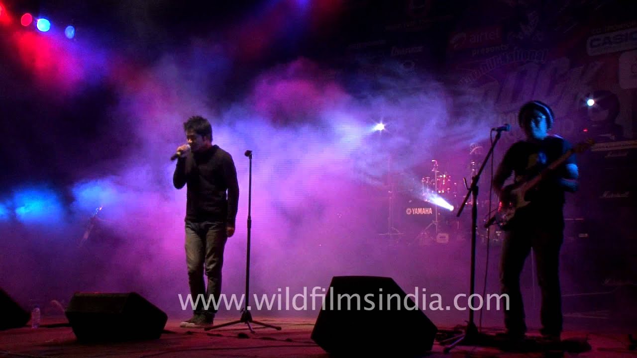 Rock band competition finals - Hornbill National Rock Contest - YouTube