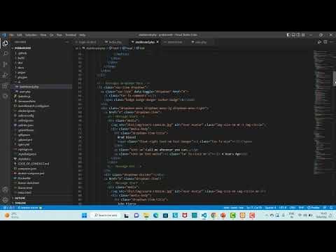 Lecture - 9 | Create UI Folder and files | Point of Sales Complete Development | in PHP, SQL ...