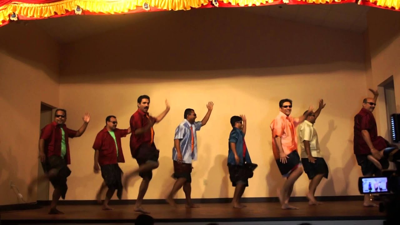 Shibu Korula’s lungi dance church talent show! - YouTube