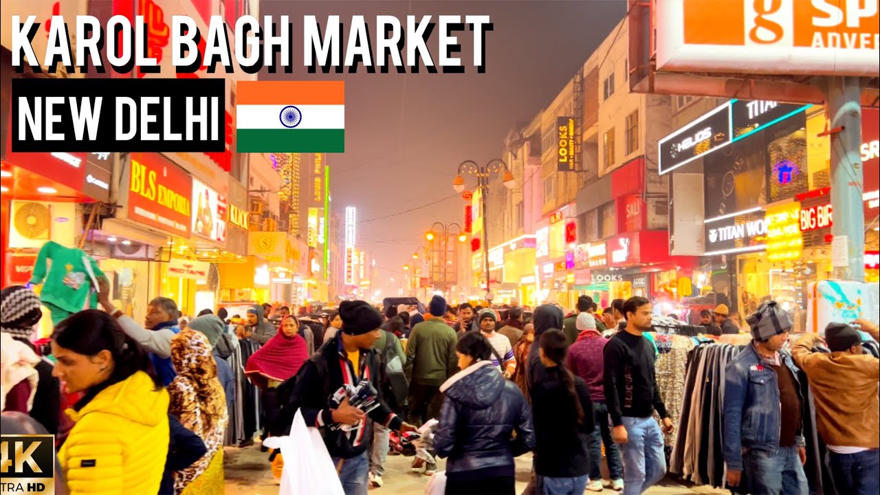 Walking And Exploring- Karol Bagh Market New Delhi India 🇮🇳 Shopping ...