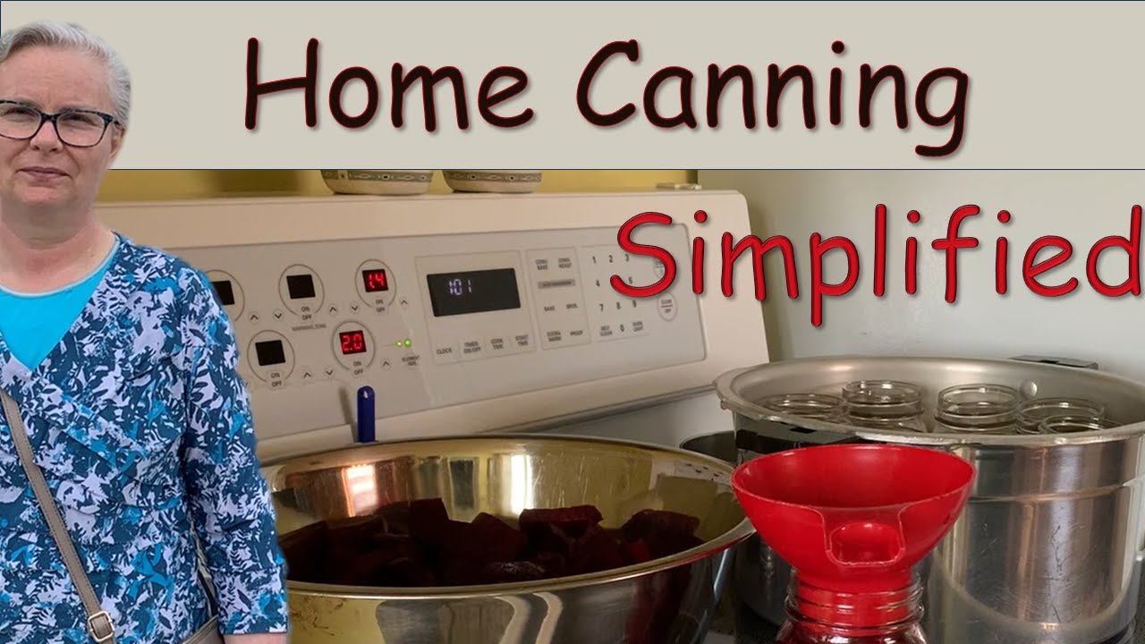 HOW TO PRESERVE BEETS BY PRESSURE CANNING-- Step by Step Explained ...