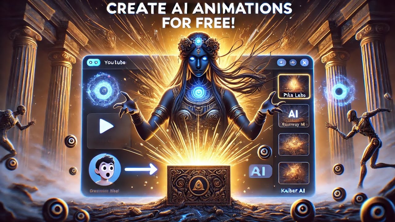 How to Create AI 3D Animations for Free | Step-by-Step Mythological ...