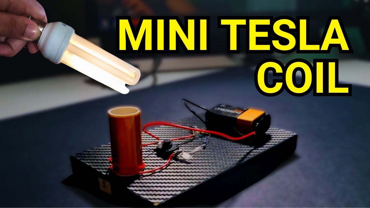 How to make a Mini 'Tesla Coil' DIY - YouTube